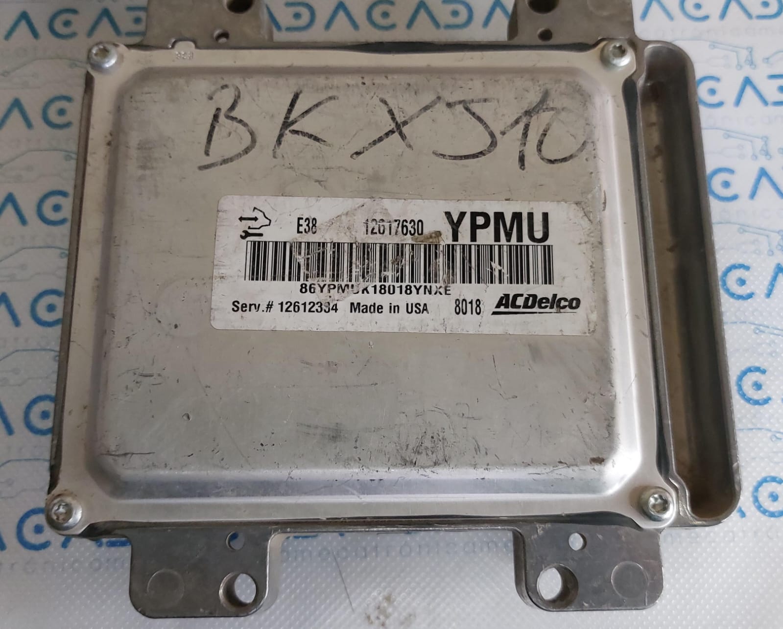 Computadora ECU Chevrolet ACDelco GMC ECM ECU 12617630 YPMU Silverado
