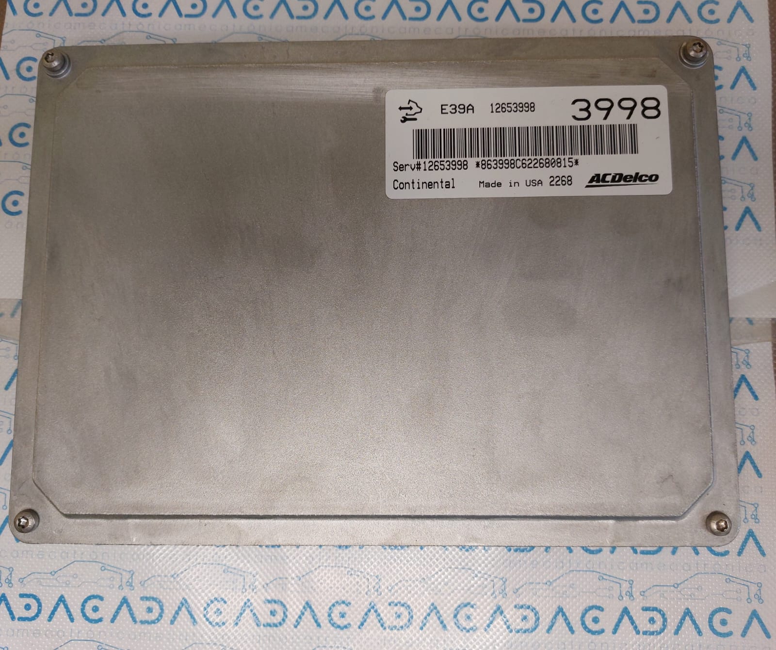 Computadora Automotriz Ecu E39a – 3998 – Acdelco