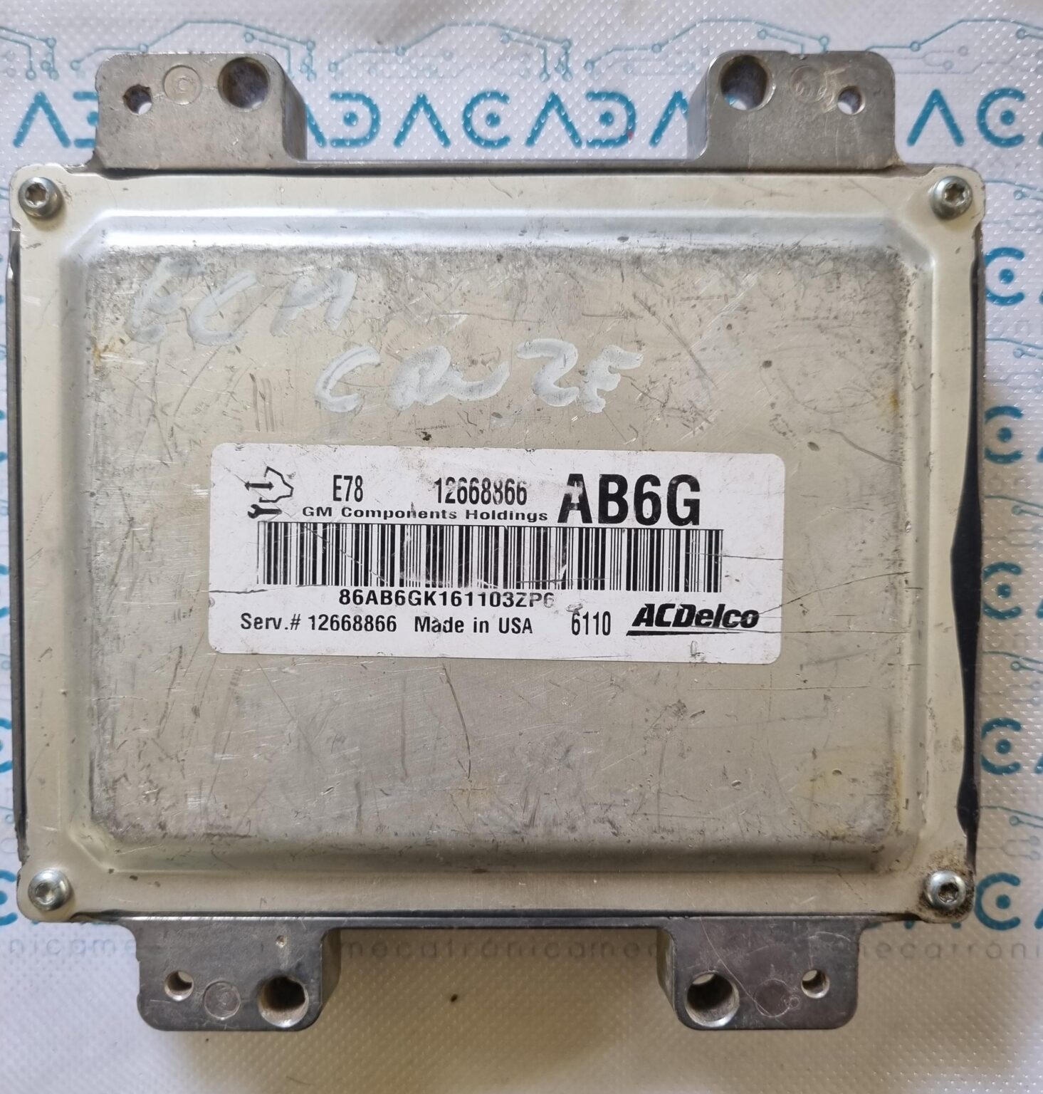 Computadora ECU Cruze Engine 12668866